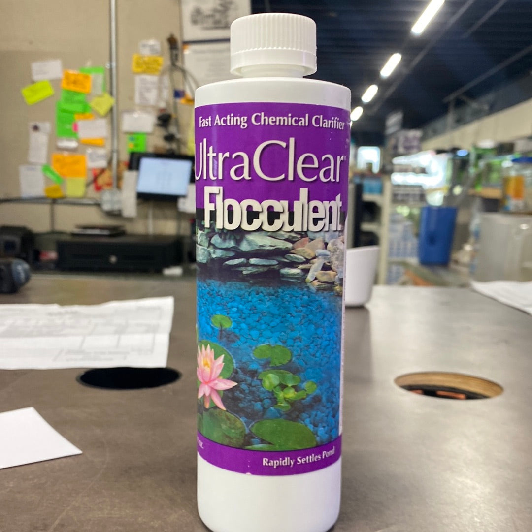 UltraClear Flocculent 12 Oz Bottle – AGE OF AQUARIUMS LIVE FISH AND PLANTS