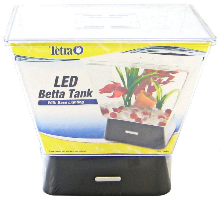 Tetra Betta Tank with LED Base Lighting – AGE OF AQUARIUMS LIVE FISH ...