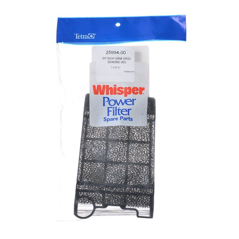 Tetra Whisper Bio Foam Grid Filter Replacement Kit – AGE OF AQUARIUMS ...