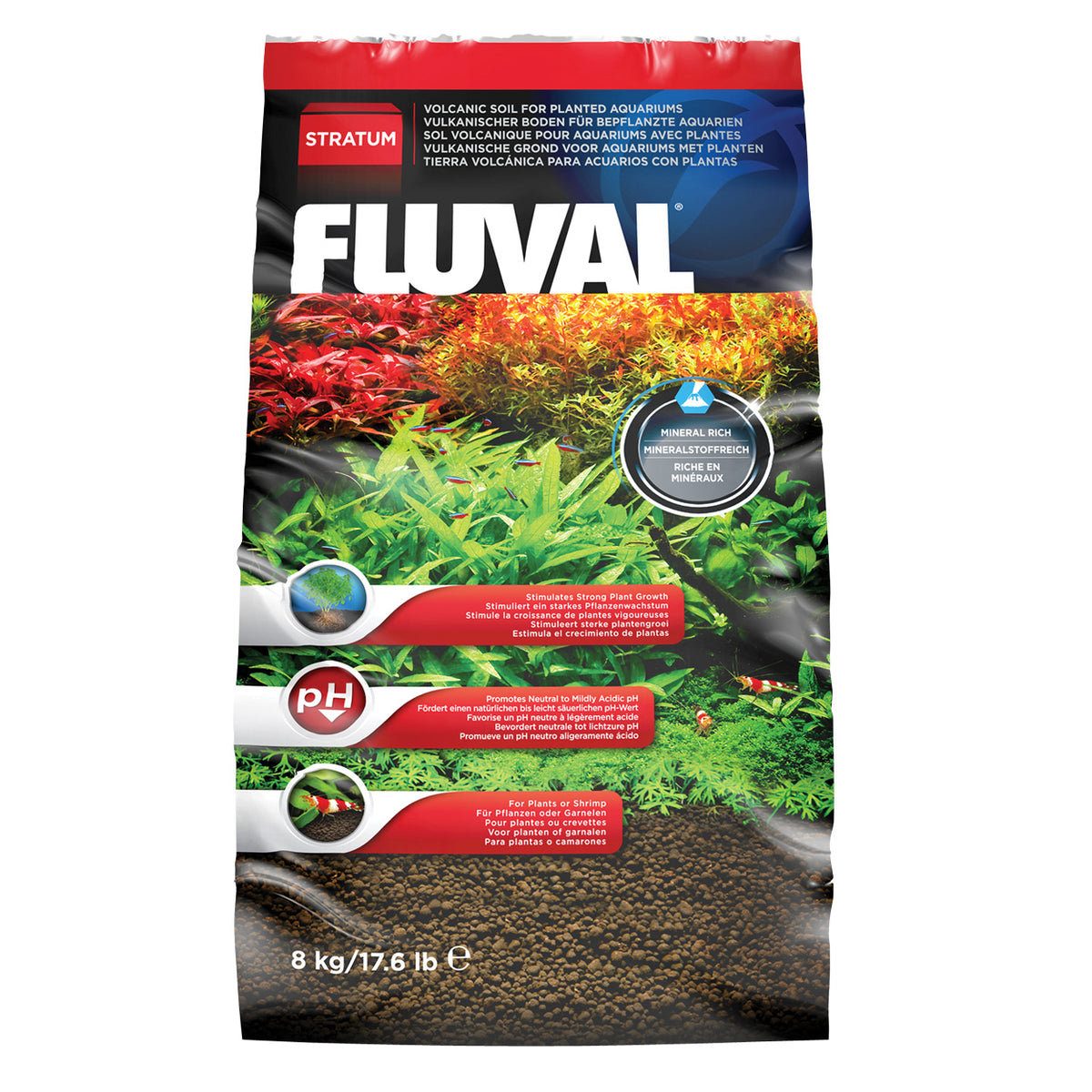 Fluval Stratum Volcanic Planted Substrate – AGE OF AQUARIUMS LIVE FISH ...